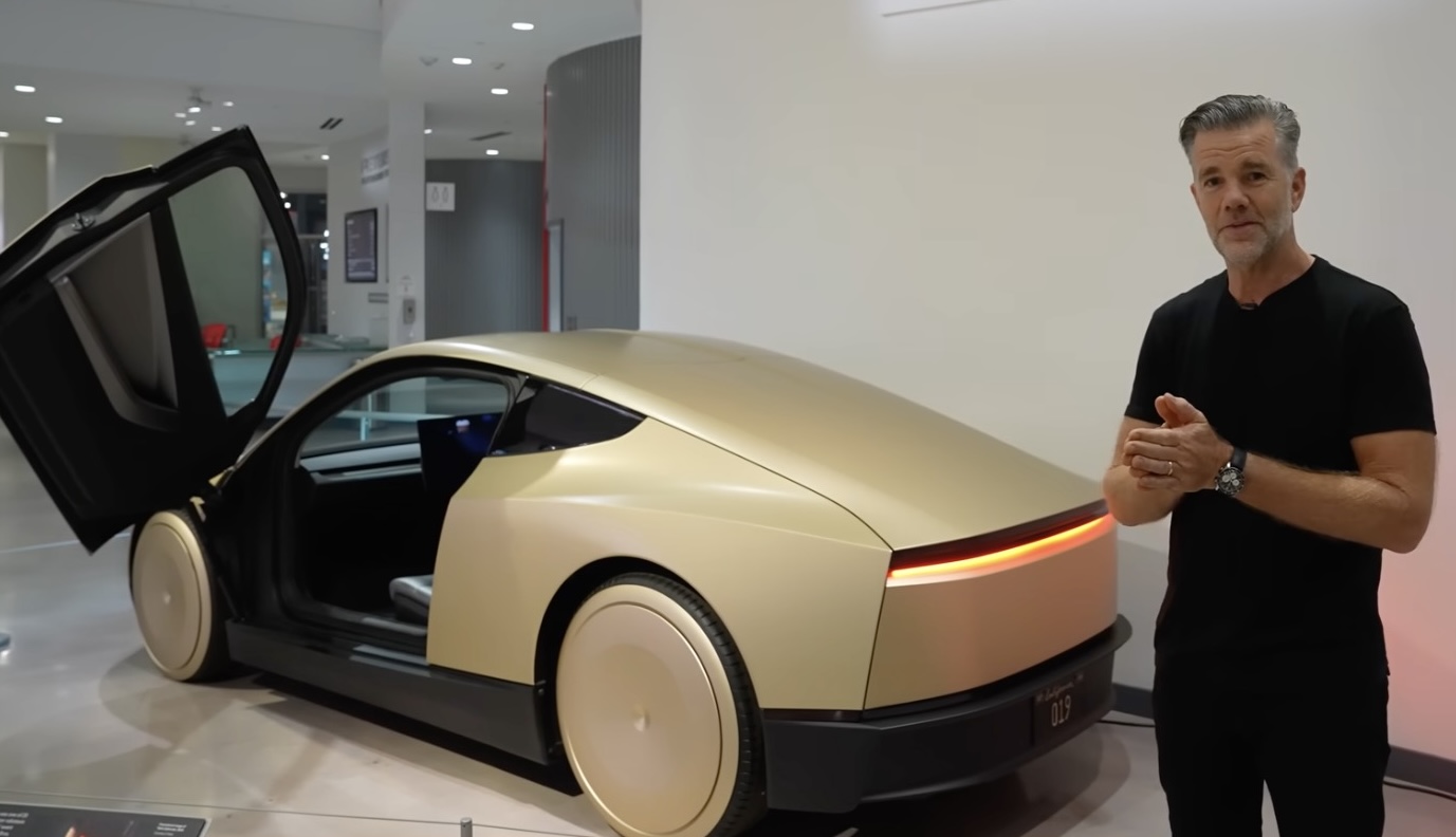 Cybercab designer Franz walks us through its design. Color inspiration ...