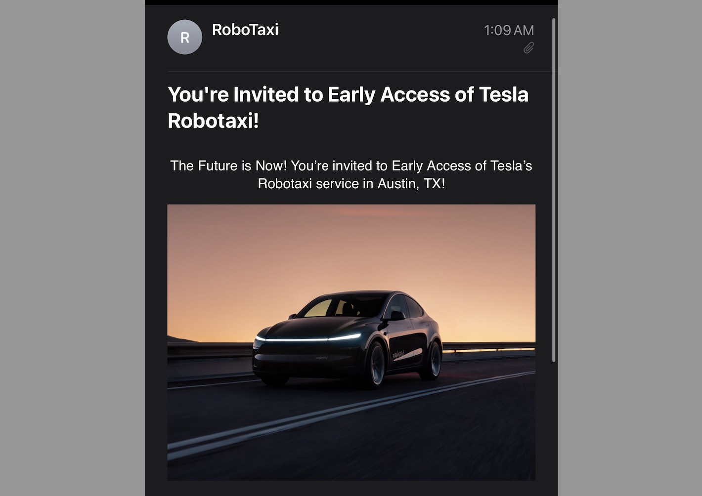 Tesla sends early-access invites for Robotaxi day-one rides this Sunday ...